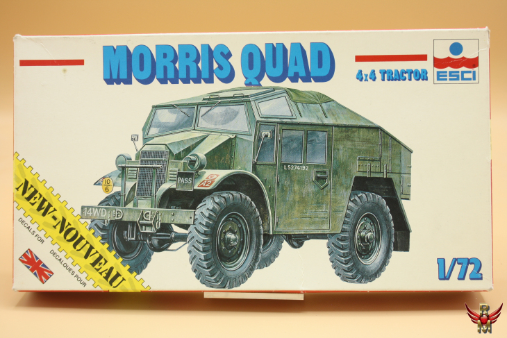 Rowasp ModelbouwESCI 1/72 Morris Quad New Series - Rowasp Modelbouw