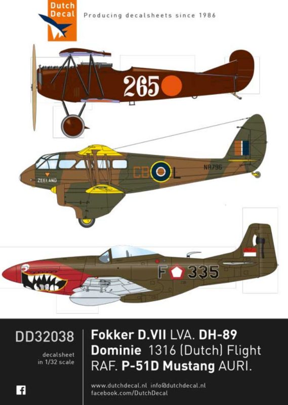 Dutch Decal decals - Rowasp Modelbouw