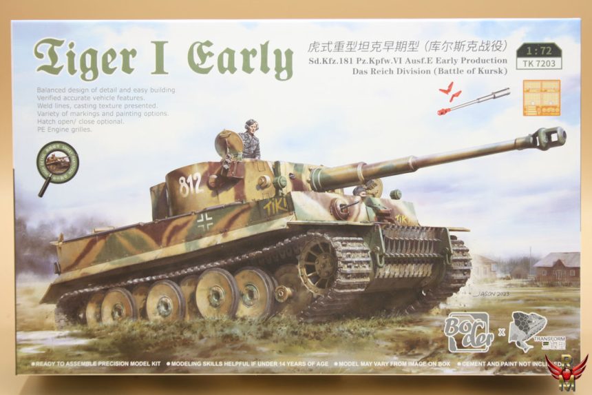 Rowasp ModelbouwBorder Model Tiger I Early Production - Rowasp Modelbouw