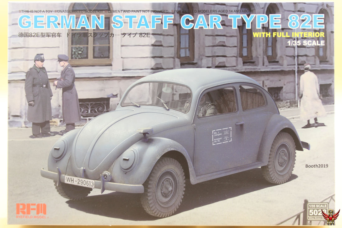 Rowasp ModelbouwRFM Ryefield Model 1/35 German Staff Car Type 82E ...