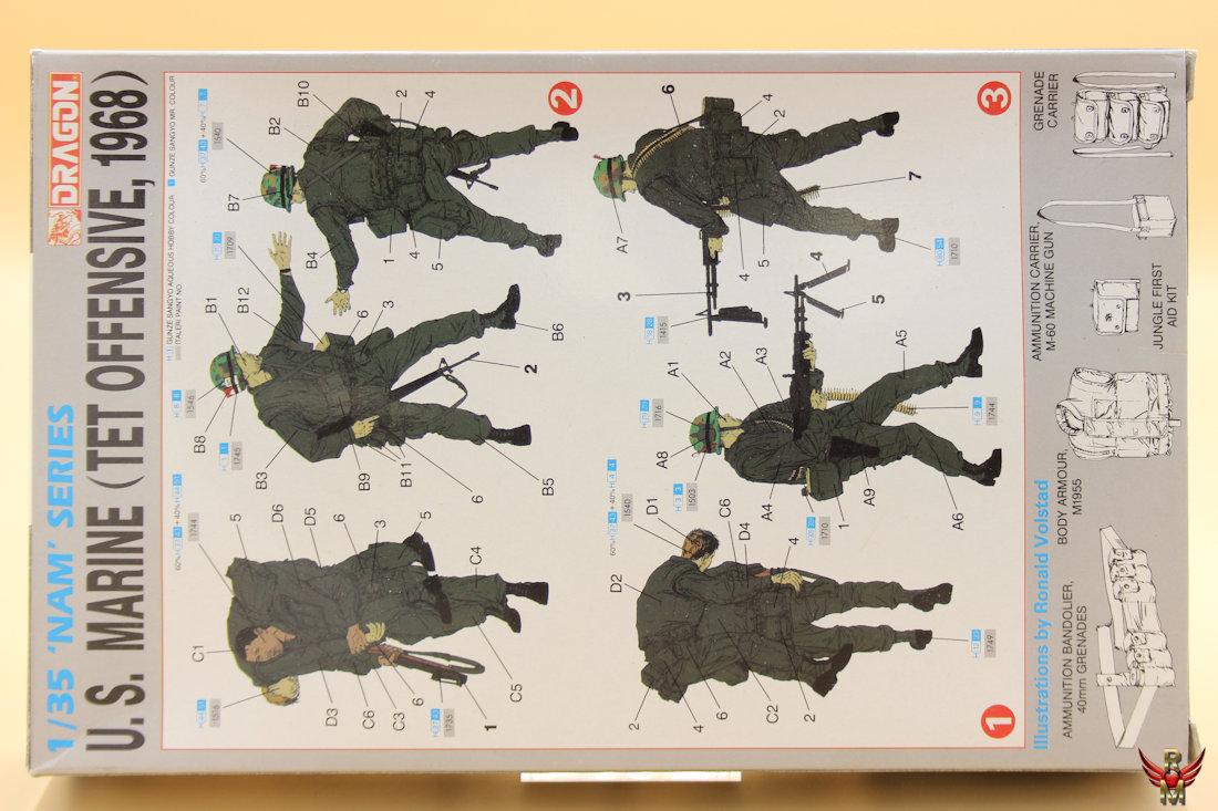 Rowasp ModelbouwDragon 1/35 US Marine Tet Offensive 1968 - Rowasp Modelbouw