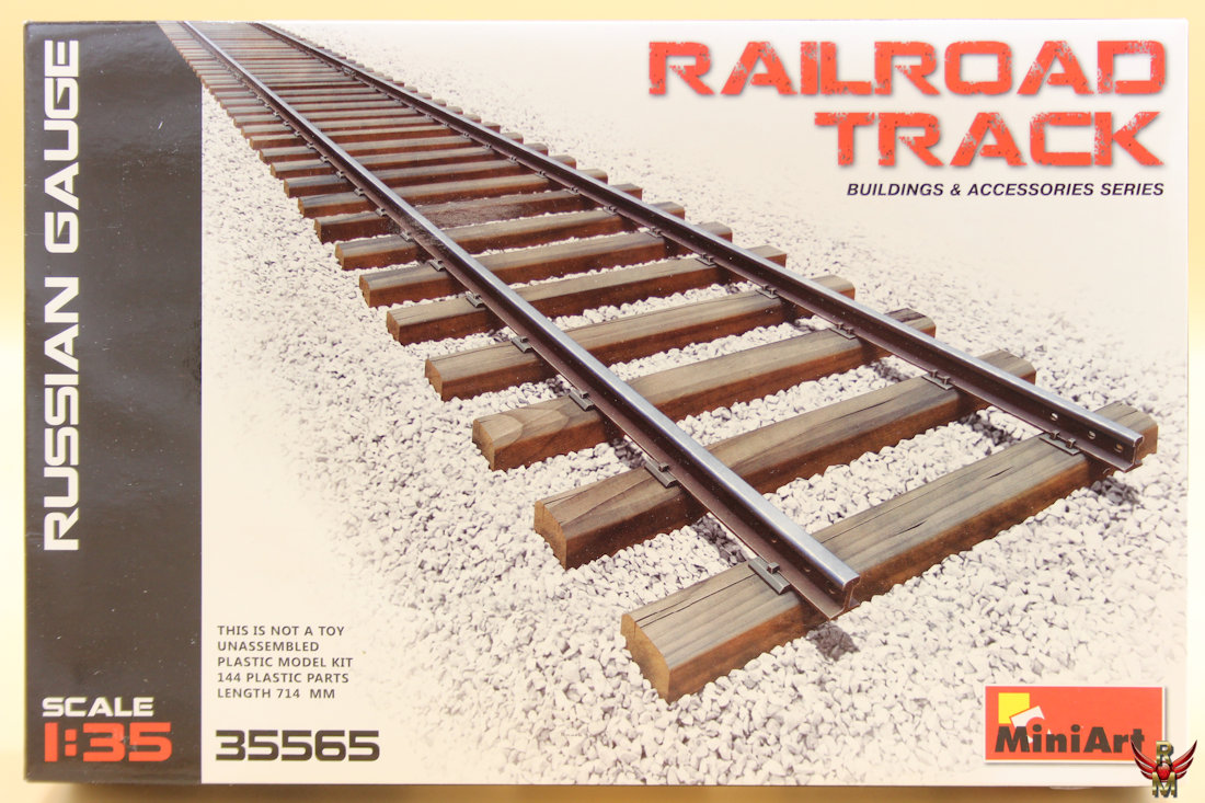 Rowasp ModelbouwMiniArt 1/35 Railroad Track Russian Gauge - Rowasp ...