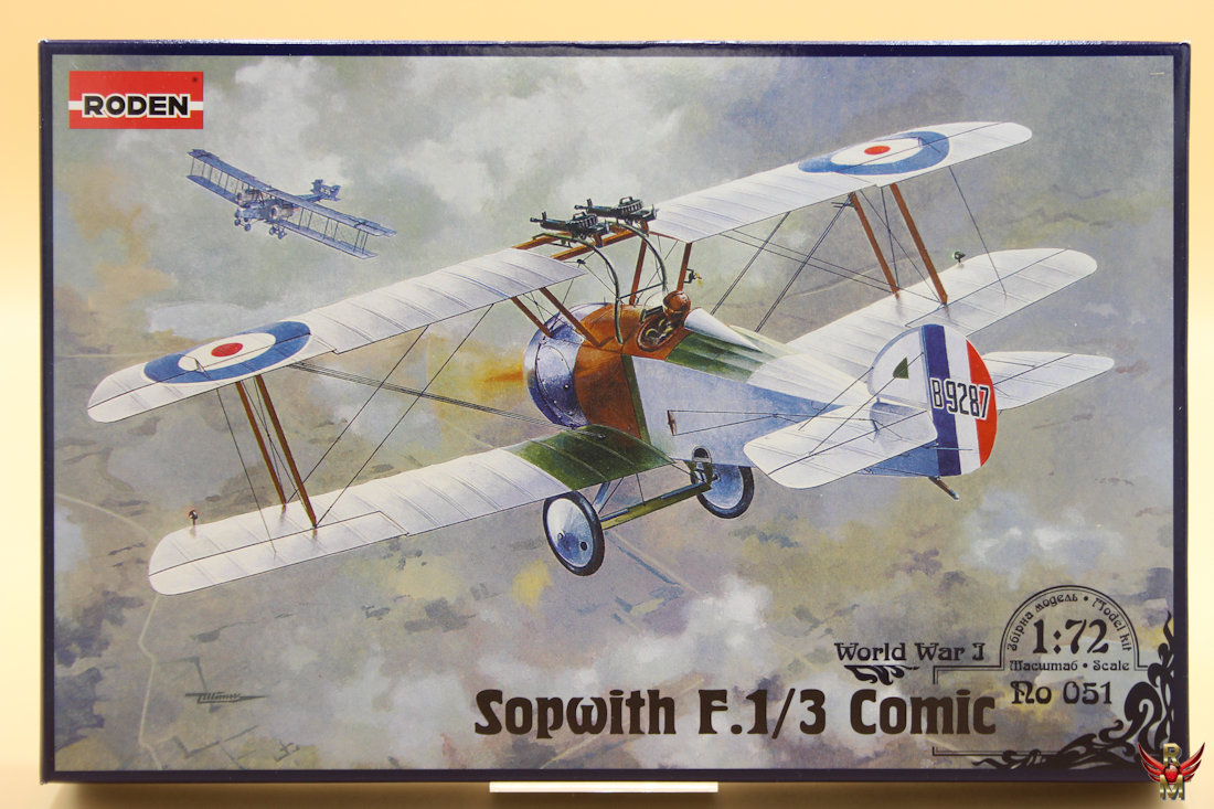 Rowasp ModelbouwRoden 1/72 Sopwith F1/3 Comic - Rowasp Modelbouw