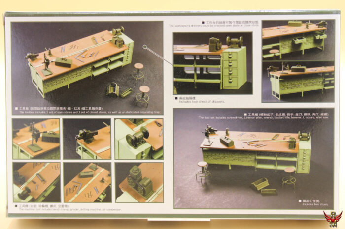 Rowasp ModelbouwAFV Club 1/35 US Army Workbench and Tool set - Rowasp ...