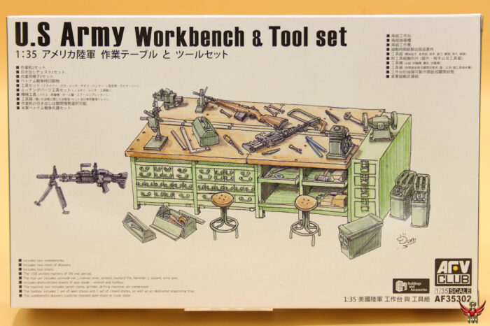 Rowasp ModelbouwAFV Club 1/35 US Army Workbench and Tool set - Rowasp ...