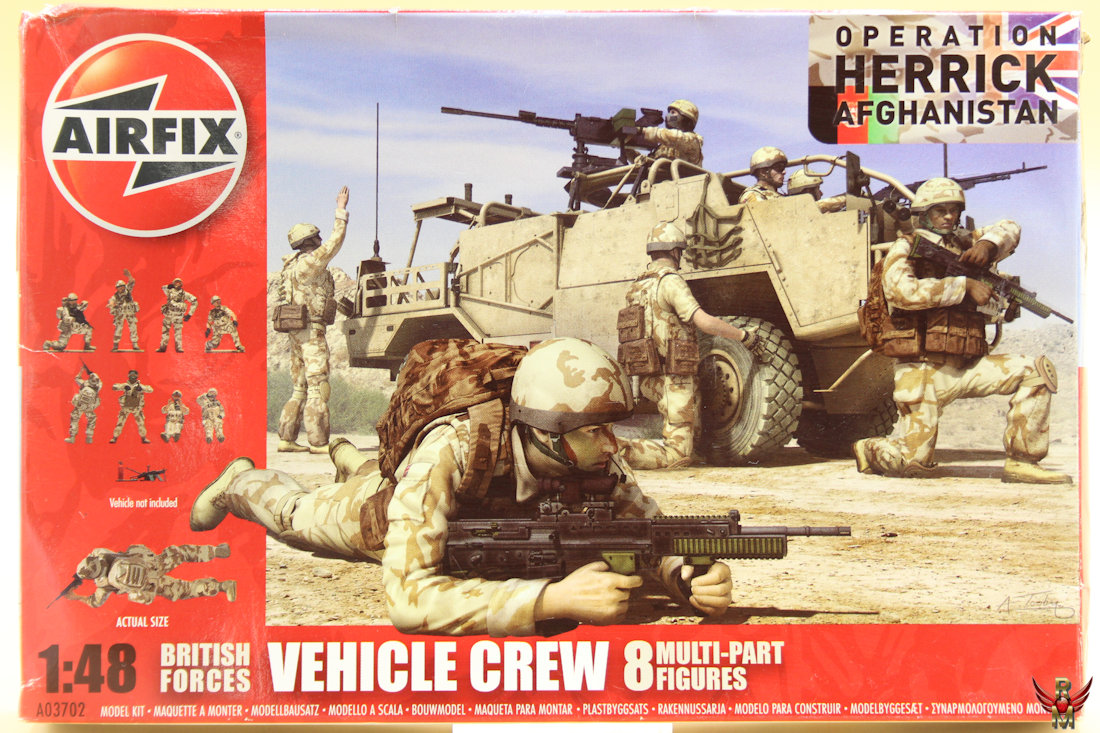 Rowasp ModelbouwAirfix 1/48 British Forces Vehicle Crew - Rowasp Modelbouw