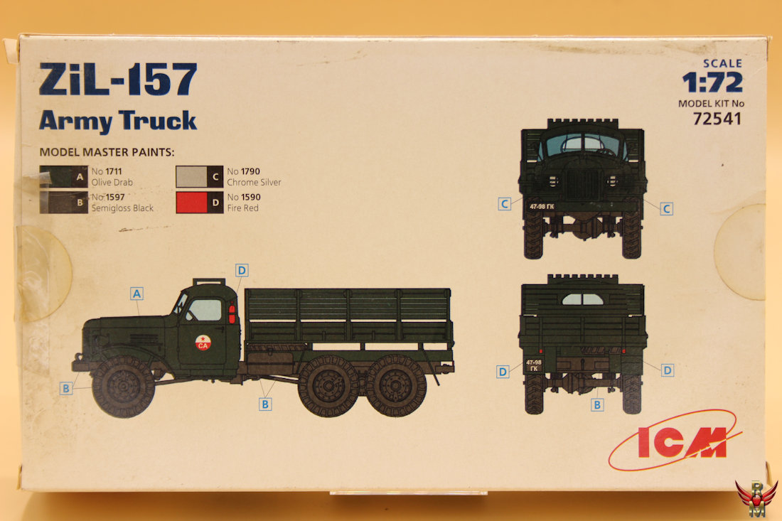 Rowasp ModelbouwICM 1/72 ZIL-157 Army Truck - Rowasp Modelbouw