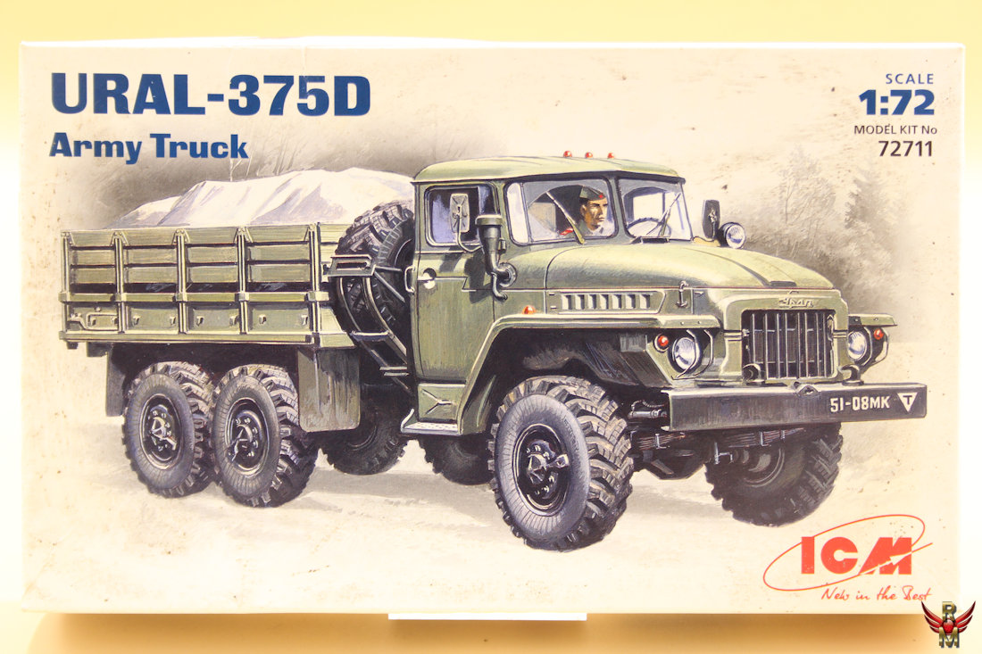 Rowasp ModelbouwICM 1/72 Ural 375D Army Truck - Rowasp Modelbouw