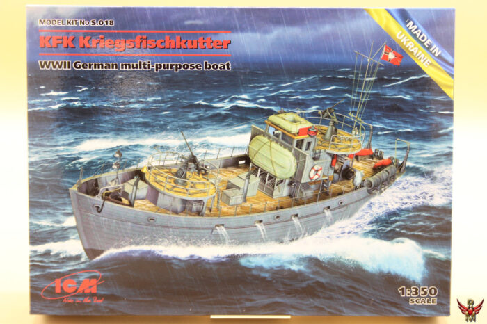 Rowasp ModelbouwICM 1/350 KFK Kriegsfischkutter WWII German Multi ...