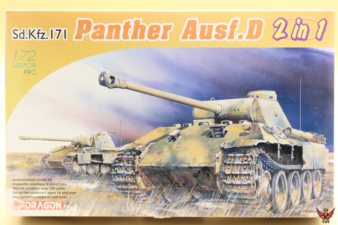 Rowasp ModelbouwDragon 1/72 Sd Kfz 171 Panther Ausf D - Rowasp Modelbouw