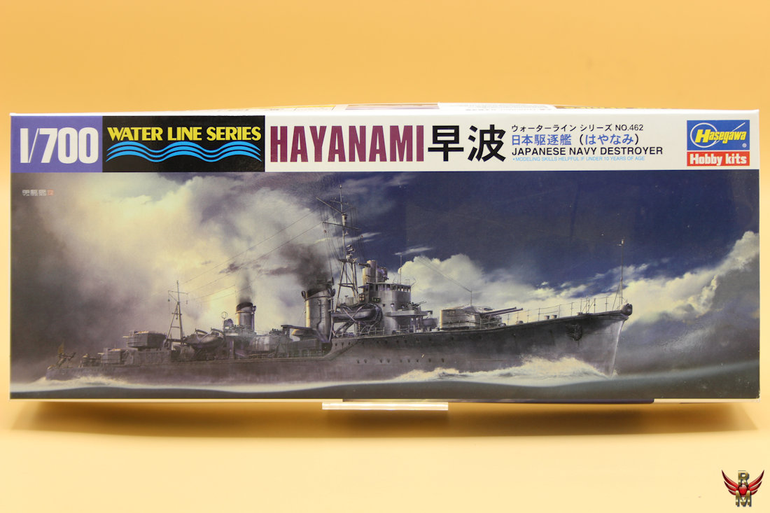 Rowasp ModelbouwHasegawa 1/700 Hayanami Japanese Navy Destroyer water ...