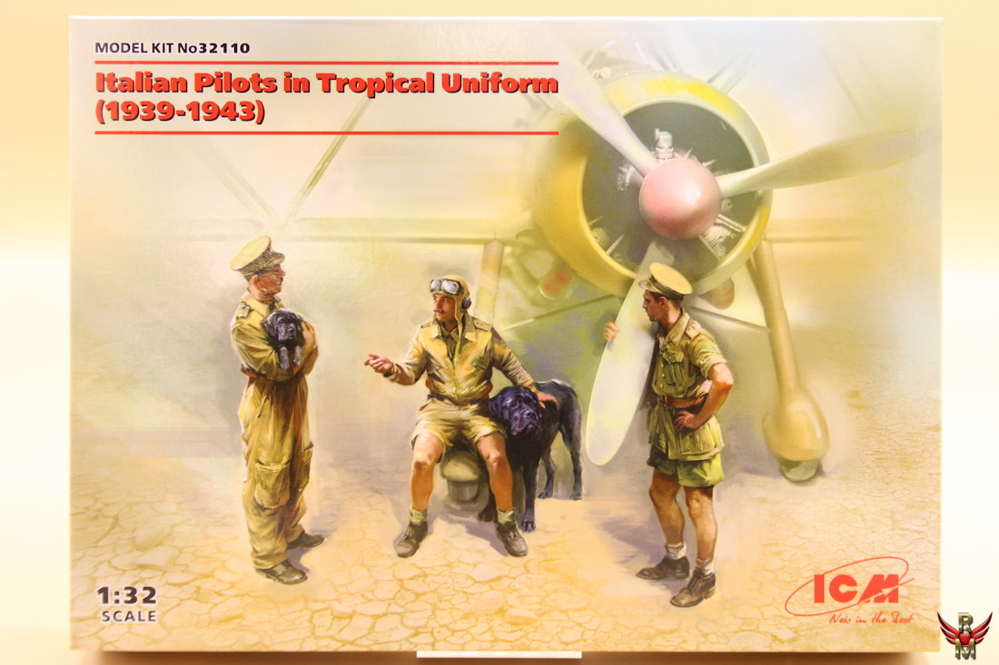 Rowasp ModelbouwICM 1/32 Italian Pilots in tropical uniforms 1939 ...