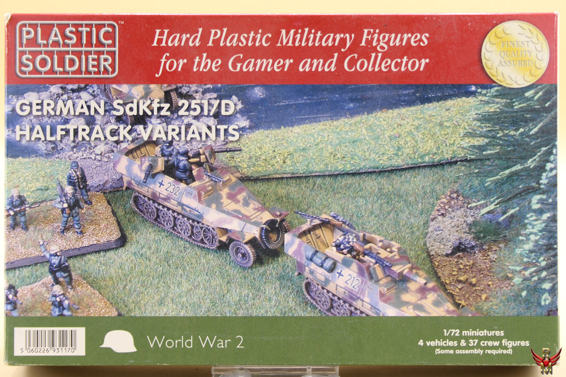Rowasp ModelbouwPlastic Soldier 1/72 German SdKfz 251/D Halftrack ...