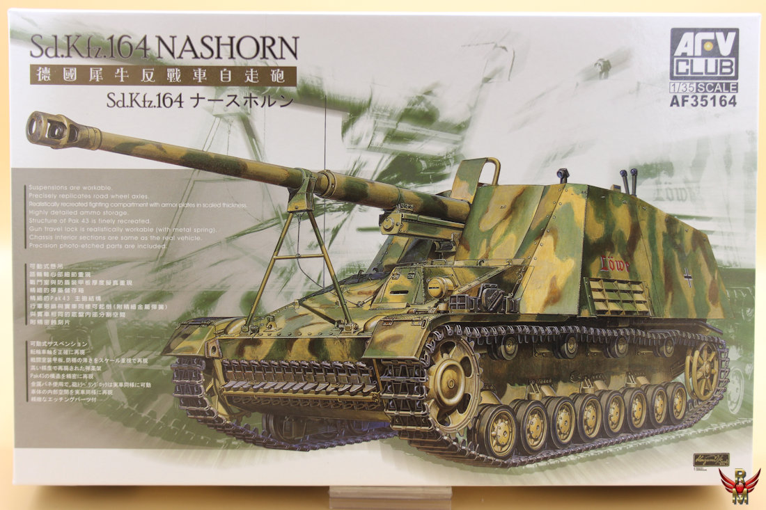 Rowasp ModelbouwAFV Club 1/35 Sd Kfz 164 Nashorn - Rowasp Modelbouw