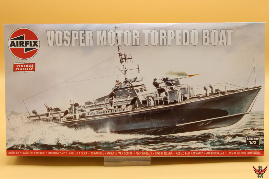 Rowasp ModelbouwAirfix 1/72 Vosper Motor Torpedo Boat Vintage Classics ...
