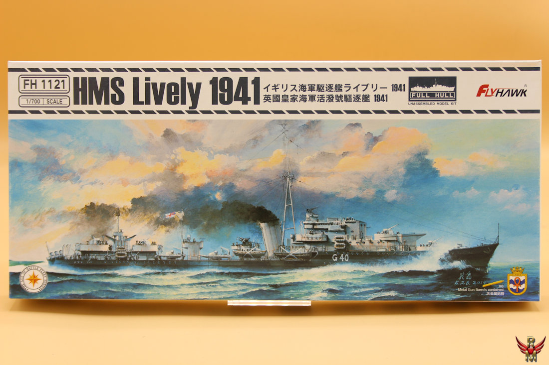 Rowasp ModelbouwFlyhawk 1/700 HMS Lively 1941 - Rowasp Modelbouw